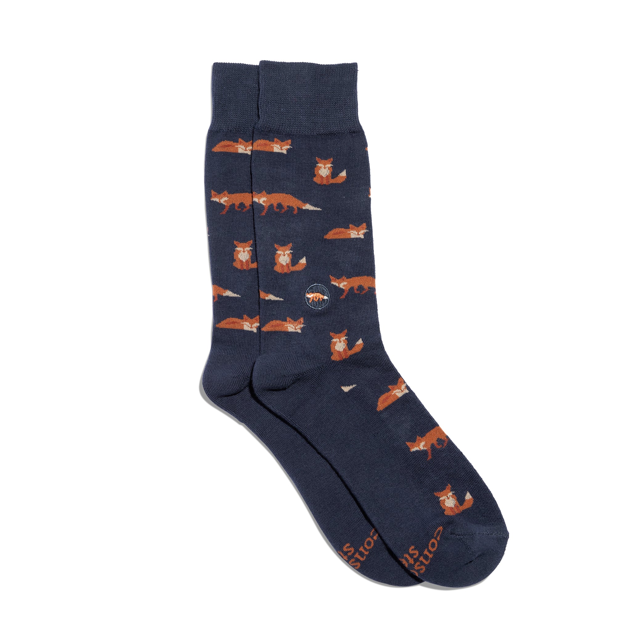 Socks that Protect Foxes | Eco Friendly Socks | Conscious Step