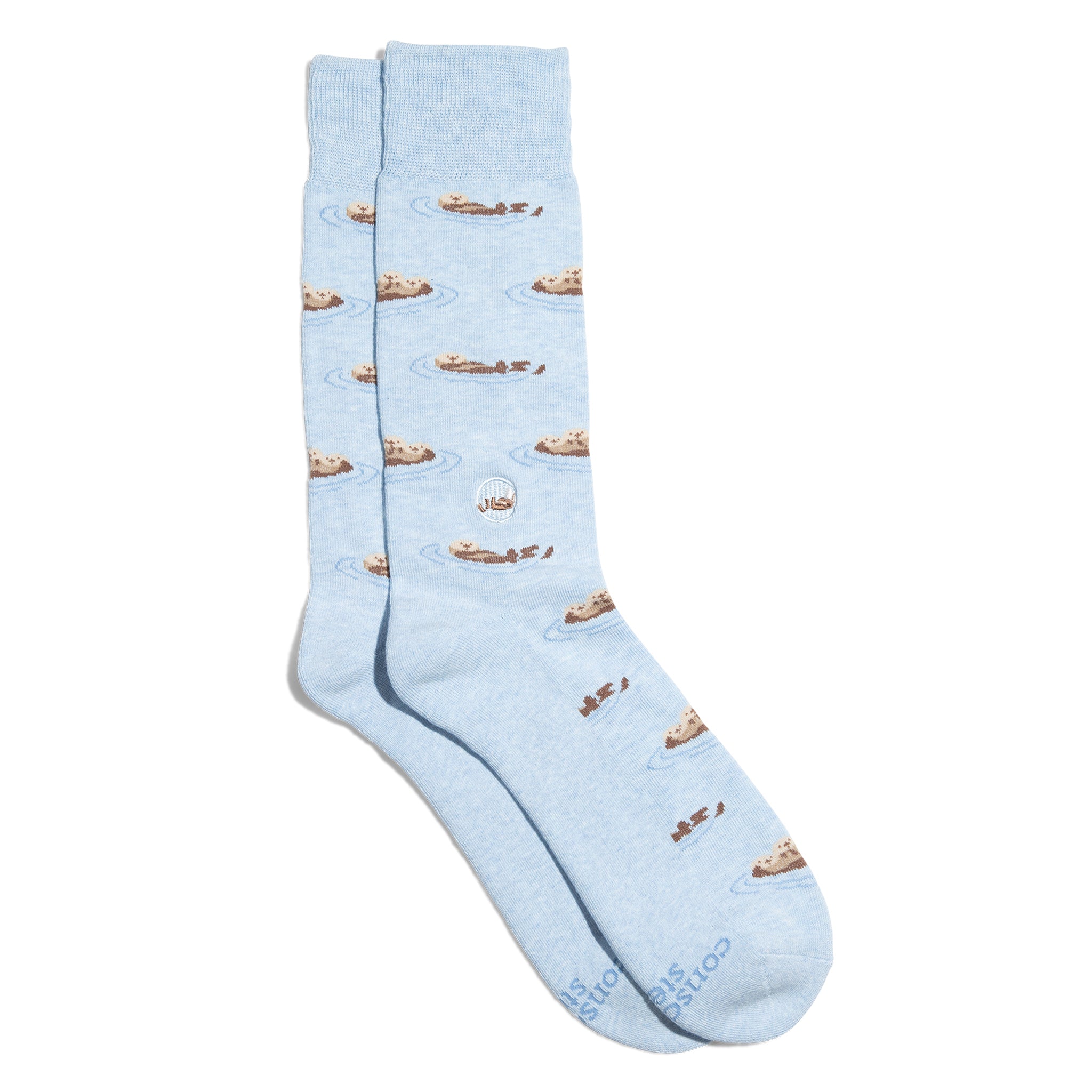 Socks that Protect Oceans - Otterly Adorable | Conscious Step