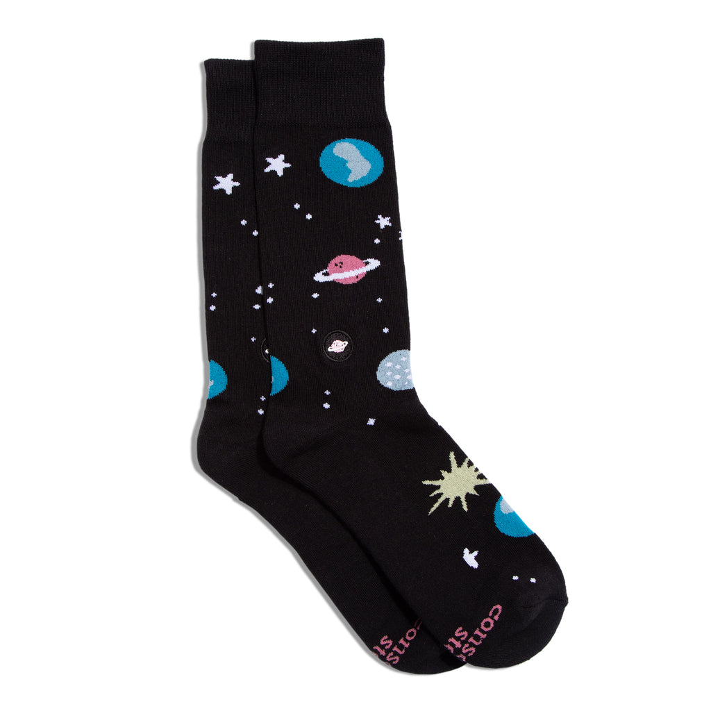 Socks that Support Space Exploration - Distant Galaxies | Conscious Step